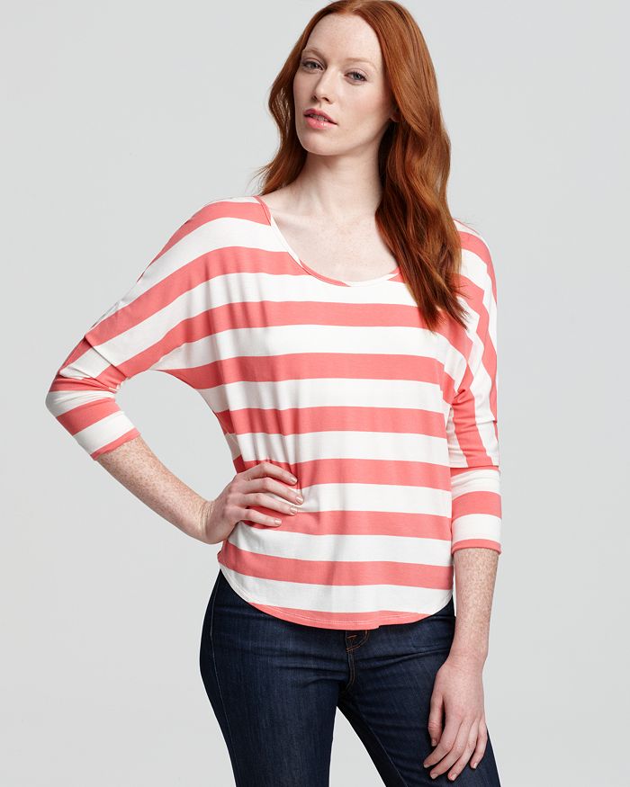 Red Haute Top - X Back Dolman | Bloomingdale's