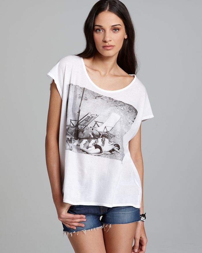 Sundry Tee - Beach Photo Square | Bloomingdale's