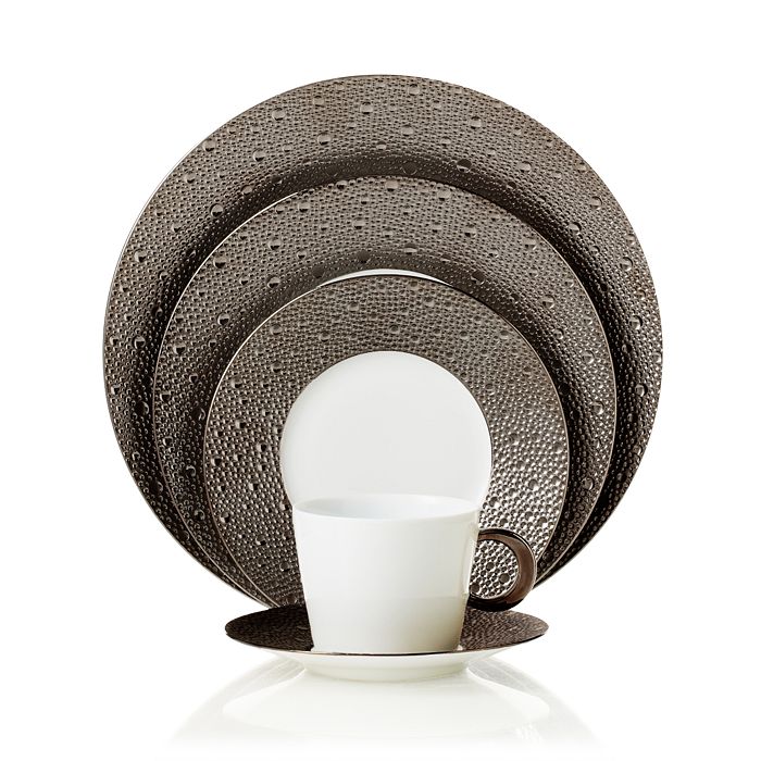 Bernardaud Ecume Platinum Dinnerware Collection | Bloomingdale's