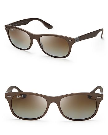 Ray-Ban Unisex Polarized New Wayfarer Lite Force Sunglasses ...