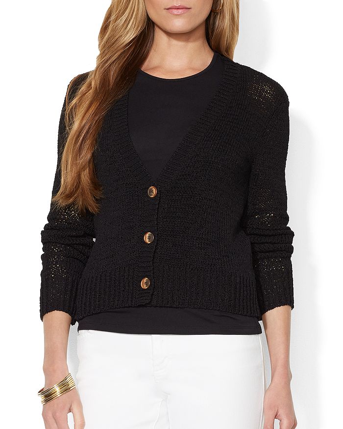 Ralph Lauren Three Button Cardigan | Bloomingdale's