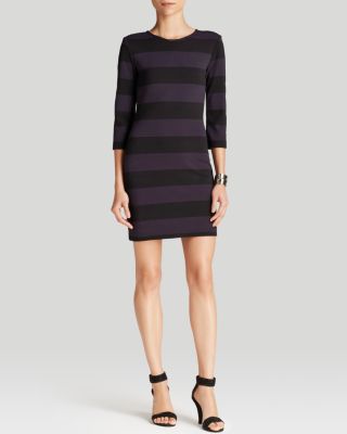 FRENCH CONNECTION Dress - Manhattan Winter Stripe | Bloomingdale's