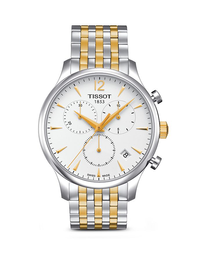 Tissot Tradition Men's Quartz Stainless Steel Silver Watch, 42mm ...
