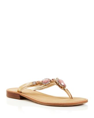 IVANKA TRUMP Sandals - Palla Embellished | Bloomingdale's