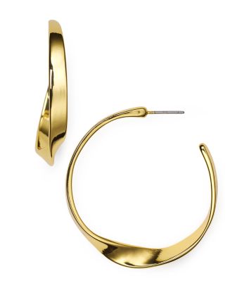 Ralph Lauren Retro Links Hoop Earrings | Bloomingdale's