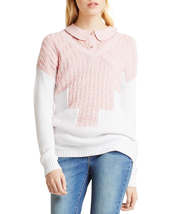 BCBGeneration Intarsia Knit Sweater | Bloomingdale's