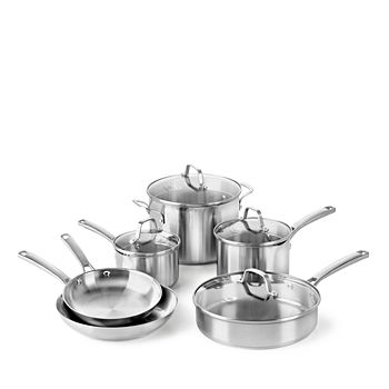 Calphalon Classic Stainless Steel 10-Piece Cookware Set | Bloomingdale's