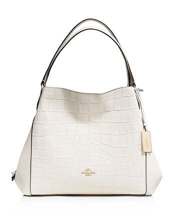COACH Embossed Crocodile Edie 31 | Bloomingdale's