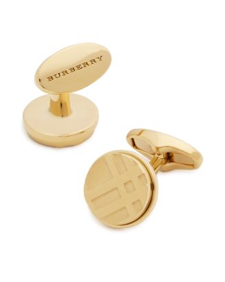 Burberry Check Cufflinks | Bloomingdale's
