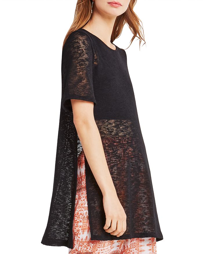 BCBGeneration Tunic Overlay Top | Bloomingdale's