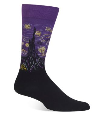 Hot Sox Starry Night Socks | Bloomingdale's