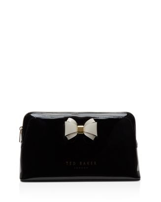 Ted Baker Curved Bow Large Cosmetics Case | Bloomingdale's