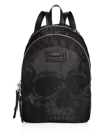 John Varvatos Star USA Skull Print Backpack | Bloomingdale's