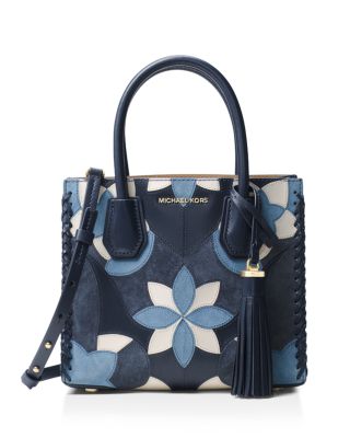 MICHAEL Michael Kors Mercer Floral Patchwork Medium Leather Messenger Bloomingdale s