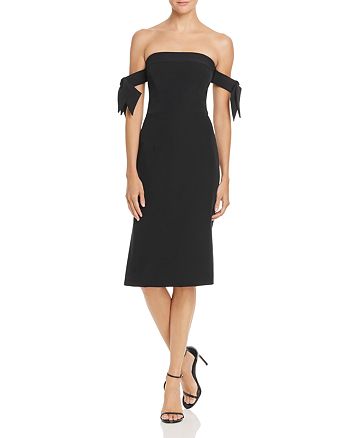 MILLY Brit Off-the-Shoulder Dress | Bloomingdale's