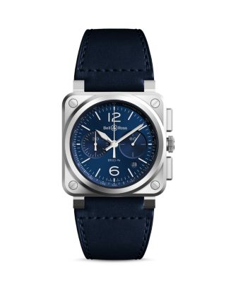 Bell & Ross BR 03-94 Blue Steel Chronograph, 42mm | Bloomingdale's