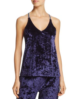 Splendid Intimates Crushed Velvet Camisole Top | Bloomingdale's