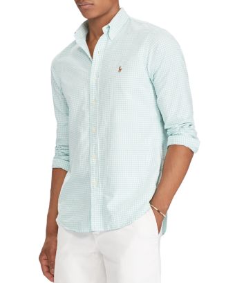 Polo Ralph Lauren Gingham Oxford Classic Fit Button-Down Shirt ...