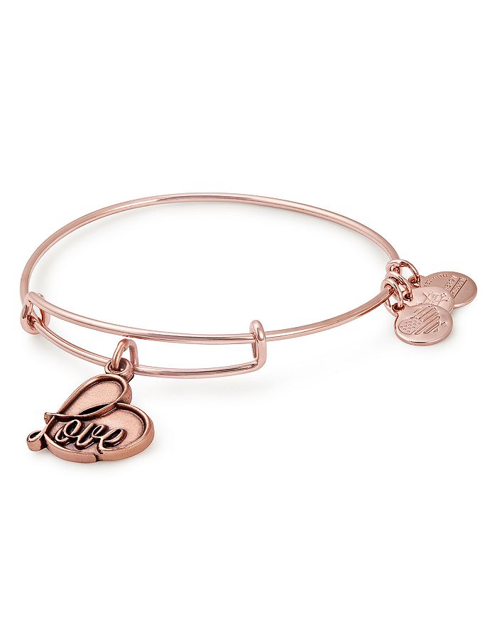 Alex and Ani Love Expandable Wire Bangle | Bloomingdale's