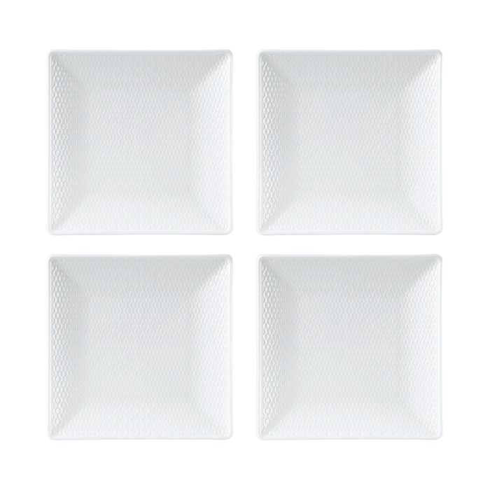 Wedgwood Wedgewood Gio Mini Square Plate, Set of 4 | Bloomingdale's