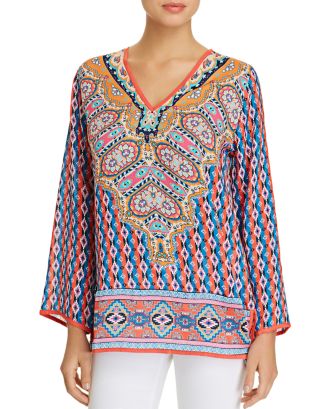 Tolani Monisha Printed Tunic Top | Bloomingdale's