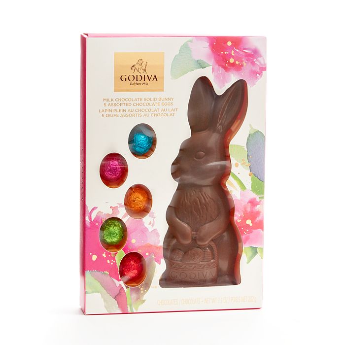 Godiva® Milk Chocolate Bunny & Assorted Chocolate Eggs | Bloomingdale's