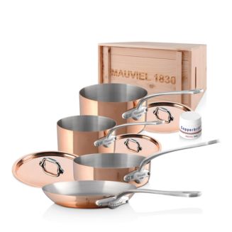 Mauviel M'150s Copper 7-Piece Cookware Set | Bloomingdale's