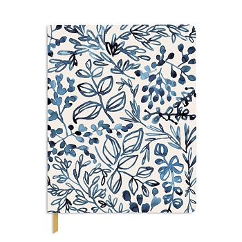 Fringe Studio Watercolor Indigo Leaf Journal | Bloomingdale's