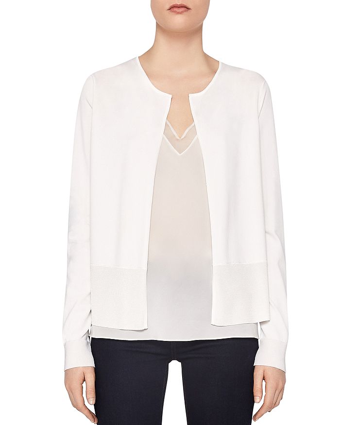 Ted Baker Ferliss Nectar Back-Pleat Cardigan | Bloomingdale's