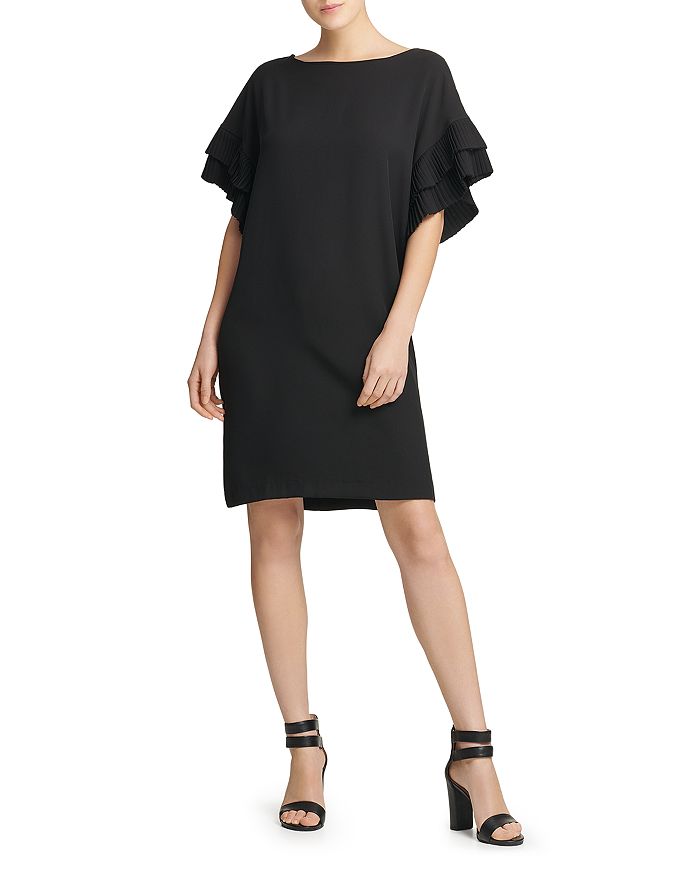 Donna Karan Pleat-Detail Dress | Bloomingdale's