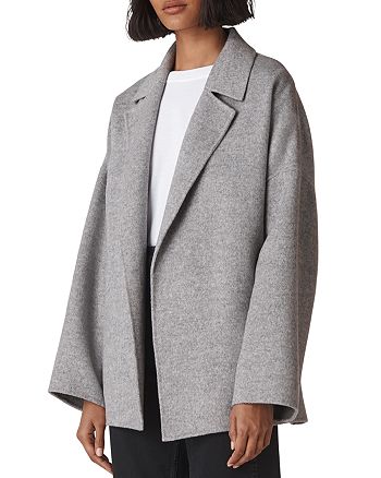 Whistles Short Wrap Coat | Bloomingdale's