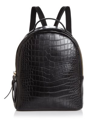 AQUA Mini Croc-Embossed Backpack - 100% Exclusive | Bloomingdale's