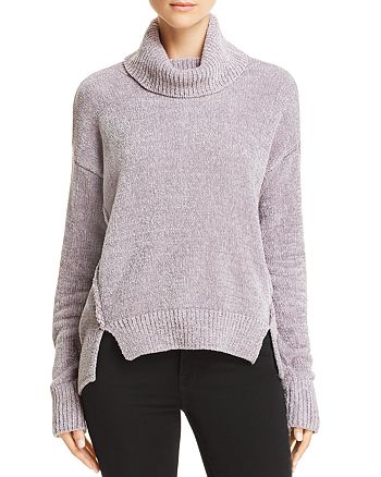 AQUA Chenille Turtleneck Sweater - 100% Exclusive | Bloomingdale's