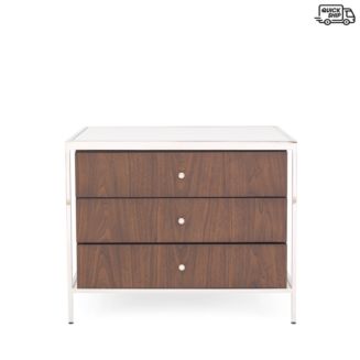Mitchell Gold Bob Williams Manning 3-Drawer Side Table | Bloomingdale's