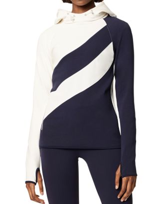 Tory Sport Color-Block Hooded Sweatshirt | Bloomingdale's