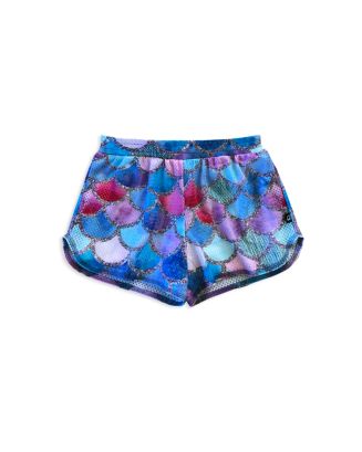 Terez Girls' Mermaid-Scale Shorts - Little Kid | Bloomingdale's