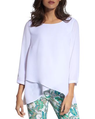 BASLER Overlay Blouse | Bloomingdale's