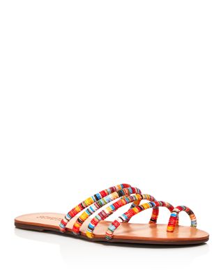 SCHUTZ Women's Hadassa Multi-Colored Slide Sandals | Bloomingdale's