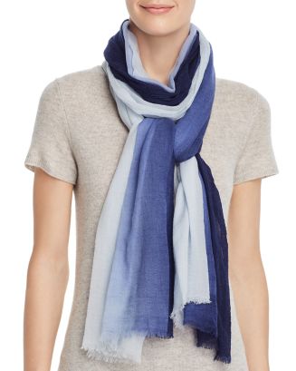 Echo Dip-Dye Lightweight Wool Scarf | Bloomingdale's