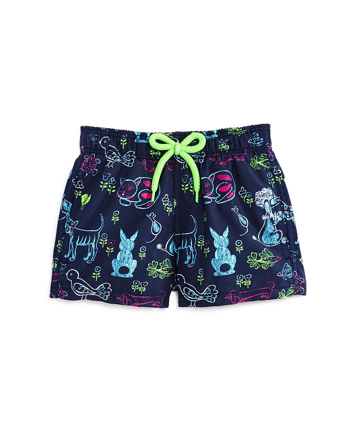 Vilebrequin Boys' Jim Florence Animal Print Swim Trunks - Little Kid ...