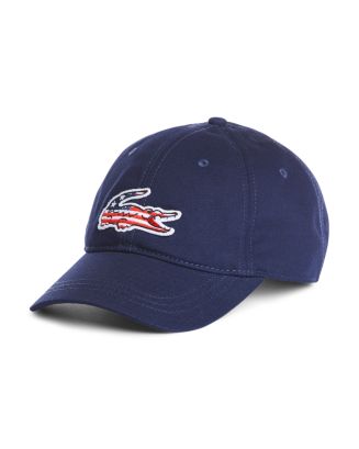 Lacoste Big Croc USA Gabardine Cap | Bloomingdale's
