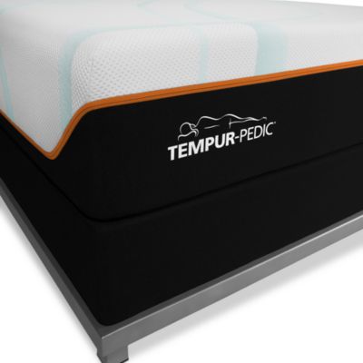 Tempur-Pedic TEMPUR-Luxe Adapt Firm Split King Mattress & Box Spring ...