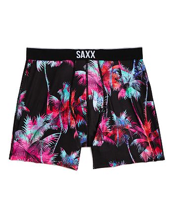 SAXX Volt Palm Tree-Print Boxer Briefs | Bloomingdale's