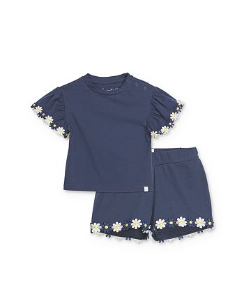 Sovereign Code Girls' Susan + Sheryl Daisy Trim Top & Shorts Set - Baby ...