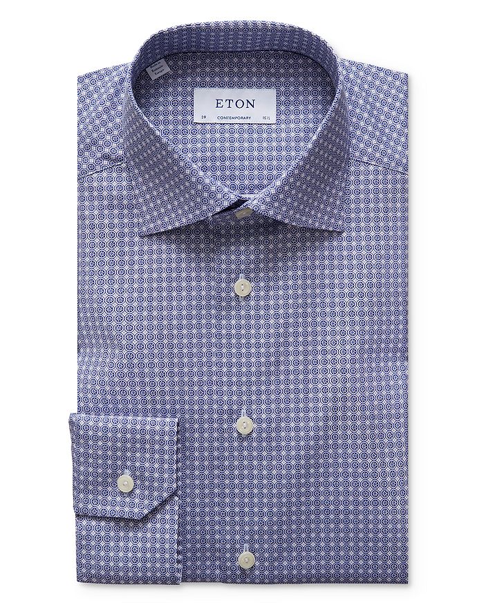 Eton Circle Print Regular Fit Dress Shirt | Bloomingdale's