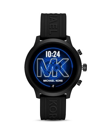 Michael Kors MK GO Silicone Strap Touchscreen Smartwatch, 43mm ...