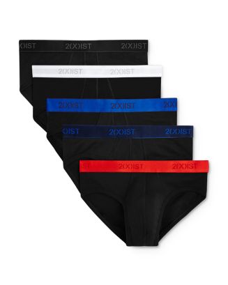 2(X)IST Cotton No-Show Briefs - Pack of 5 | Bloomingdale's