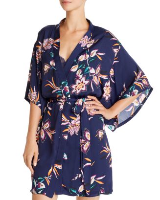 Josie Cosmo Floral Wrap Robe | Bloomingdale's