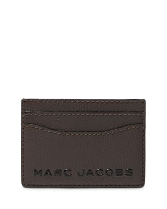 MARC JACOBS MARC JACOBS Leather Card Case | Bloomingdale's