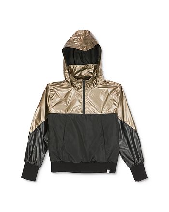 Sovereign Code Girls' March Metallic Jacket - Little Kid, Big Kid ...